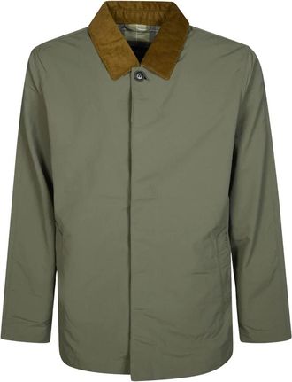 Barbour Homme, Vestes, Vert, Taille: M Short Rokig Showerproof Super Leggero