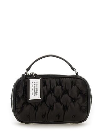 Maison Margiela Unisex Glam Slam Bag Black Body: Ovine Leather Handbags Hand