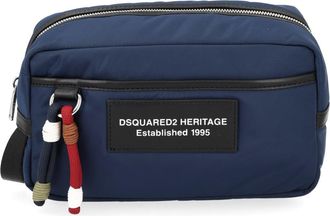 Dsquared2 Mens Bag Heritage Blue Polyester Shoulder
