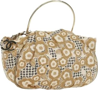 Chanel Sac &agrave; main Vintage Pre-owned - Femme - Pre-owned - Beige - Taille: ONE Size
