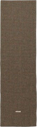 Autry Gesteppter Schal mit Karomuster - - Accessories - unisex - Braun - ONE SIZE