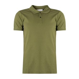 Iceberg Polo Piqu&eacute; Brod&eacute; - Homme - Tops - Vert - Taille: M