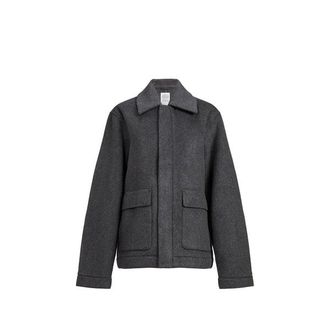 Knowledge Cotton Apparel Veste mi-longue en laine