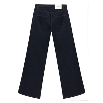 Coperni Womens Blue Cotton High-Waisted Jean Clothing