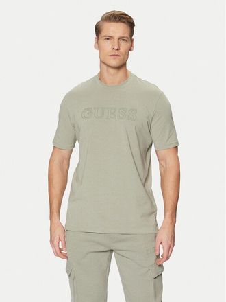 Guess T-Shirt Z2YI11 J1314 Grün Regular Fit