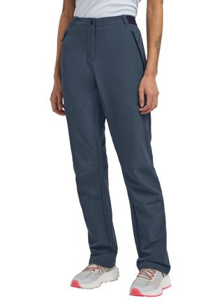 Jack Wolfskin Funktionshose JACK WOLFSKIN GEIGELSTEIN PANTS W, Damen, Gr. 38, Normalgr&ouml;&szlig;en, blau (midnightsky), Obermaterial: 91% Polyester, 9% sonstige Fasern. Fut
