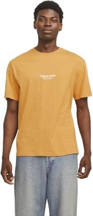 Jack & Jones Jorvesterbro T-shirt Ss Crew Neck Noos Homme T-shirt, Jaune Miel, M