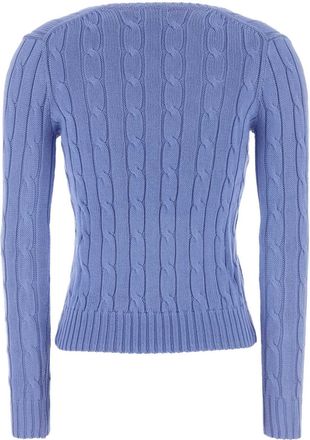 Polo Ralph Lauren Cable-Knit Cotton Sweater - Blue