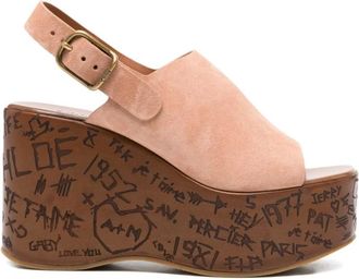 Chlo&eacute; Femme, Chaussures, Rose, Taille: 39 EU Compens&eacute;es