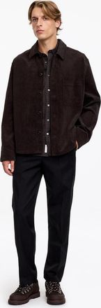Arket Overshirt Aus Nadelcord -Braun