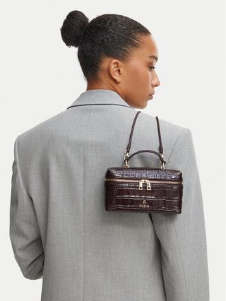 Furla Handtasche Camelia Micro WE00625 BX4255 2460S Dunkelbraun