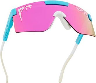 Pit Viper Lunettes de soleil Gobby standard 2.0 avec verres roses polaris&eacute;s HDPV