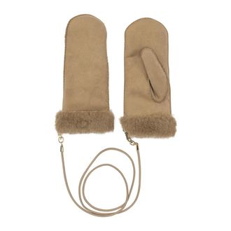 Max Mara Sand Handschuhe - - Accessories - unisex - Braun - S/M