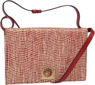 Ferragamo Pre-owned Cuir sacs-ports-paule - Femme - Pre-owned - Rouge - Taille: ONE Size