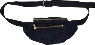 Holibanna Retro Waschbare Denim Brusttasche F&uuml;r Damen Mit Verstellbarem Schultergurt Vielseitige Crossbody H&uuml;fttasche F&uuml;r Alltag Und Freizeit