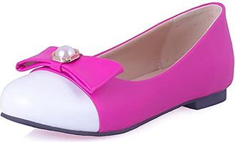 Smilice Escarpins confortables pour femme, Fuchsia 2, 40 EU