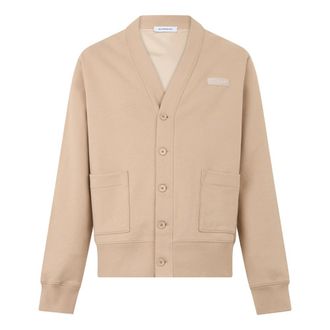 Givenchy Baumwoll-Strickjacke mit Grosgrain - - Knitwear - Herren - Beige - XL