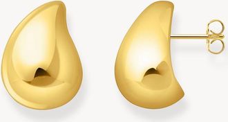 Thomas Sabo Ohrstecker aus Sterlingsilber in Goldoptik