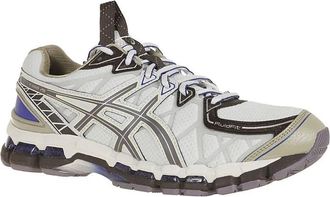 Asics Asics Low-Top Sneaker - Artistic Low-Profile Sneakers With Overlay Pattern - Gr. 10 - in Grau - f&uuml;r Damen