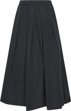 Max Mara Femme, Jupes, Noir, Taille: 38 FR Curvato Jupe trap&egrave;ze