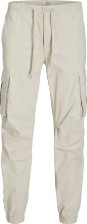 Jack & Jones Herren Jpstkane Jjnoah Cuffed Cargo Noos Cargohose, Moonbeam, XL