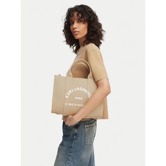 Karl Lagerfeld Handtasche KARL LAGERFELD A1W50010 Beige