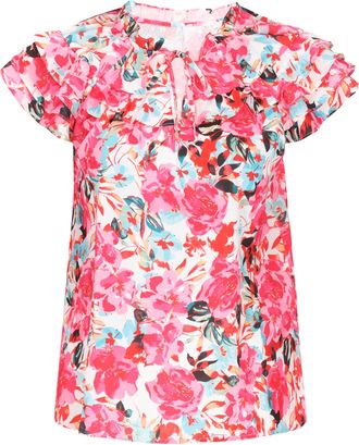 Faina Bluse faina CASUAL Frauen Rose