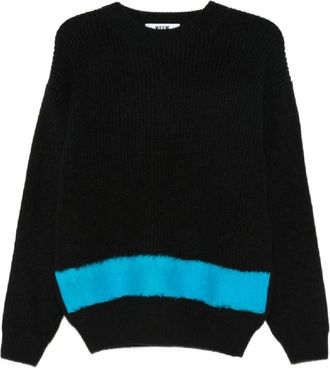 Msgm Msgm, Homme, Pulls, Noir, Taille: L Maglia Tricots