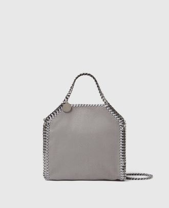 Stella McCartney Falabella Tiny Tote Bag, Woman, Grey