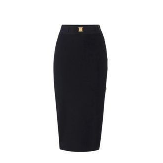 Elisabetta Franchi Damen, R&ouml;cke, Schwarzk, XLGr&ouml;&szlig;e