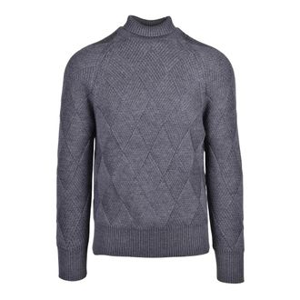 Alpha Studio Rollkragenpullover - - Knitwear - Herren - Grau - L