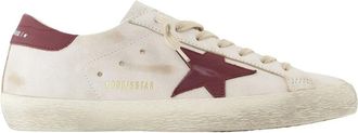 Golden Goose Homme, Chaussures, Blanc, Taille: 43 EU Super Star Baskets
