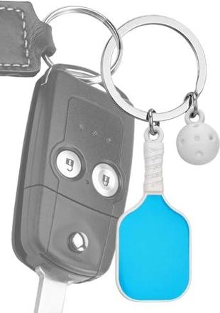 Generico Porte-cl&eacute;s en forme de boule - Accessoires de sac &agrave; main - En m&eacute;tal 3D - Style sportif - Pour sac &agrave; main, sac &agrave; dos, f&ecirc;te danniversaire - Pour femmes,