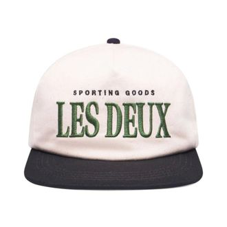 Les Deux Chapeau Blanc en Soie & Nylon - Homme - Accessoires - Blanc - Taille: ONE Size