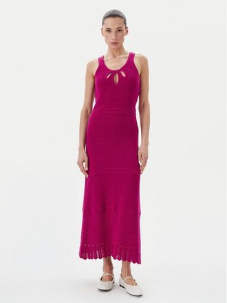 Twin-Set Sommerkleid 251LB3EBB Rosa Regular Fit