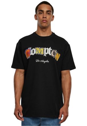 Mister Tee Unisex T-Shirt Compton L.A. Oversize Tee Black XXL