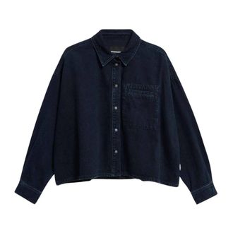 Armedangels Nalaani Denimbluse - - Blouses & Shirts - Damen - Blau - S