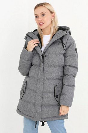 Brave Soul Winterjacke Steph Mit Kapuze und kuscheligem Teddy-Fell