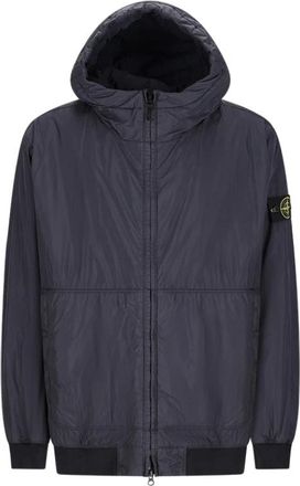 Stone Island Homme, Vestes, Bleu, Taille: L Bomber Jacket