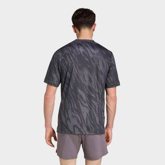 adidas Performance T-Shirt TECHESS AOP T sportlicher Stil, mit Rundhalsausschnitt, ohne Verschluss