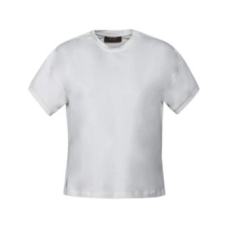 Moorer Femme, Tops, Blanc, Taille: 42 FR Ligea-Jbi