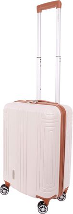 London Fog 21-Zoll-ABS-Hartschalengep&auml;ck - Kabine zugelassen EasyJet, British Airways & Jet2 | Koffer mit 8 Spinner-R&auml;dern | Passt f&uuml;r 56x45x25, 37L, 55cm, 2,6 k