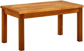 vidaXL Vidaxl - Table basse de jardin 70x40x36 cm Bois solide dacacia