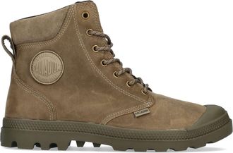 Palladium Unisex Pampa Sc Thins Wp+ Stiefelette, Grün-Dusky Green, 41 EU