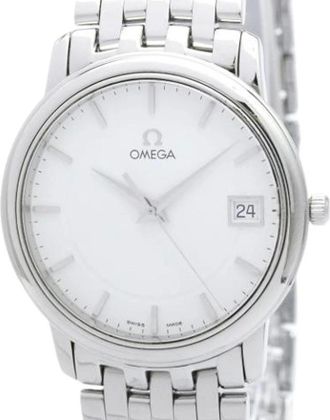 Omega Pre-owned 4510.21 Montre-bracelet - Homme - Pre-owned - Blanc - Taille: ONE Size