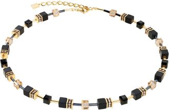 Coeur de Lion Halskette - GeoCUBE Halskette Onyx - Gr. unisize - in Schwarz - für Damen