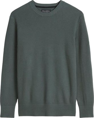 Marc O'Polo Rippstrick-Pullover aus Bio-Baumwolle, Regular Fit in