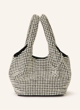 HUGO BOSS Hugo Handtasche Liora Mit Schmucksteinen silber