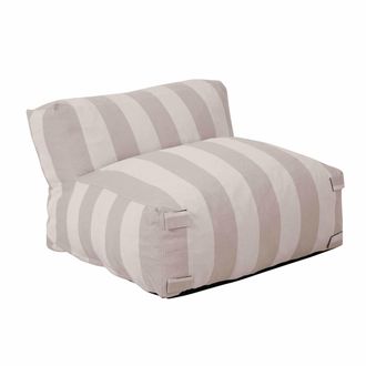 Oviala Gartensessel, gestreift, f&uuml;r modulares Sofa, Beige - Mixi