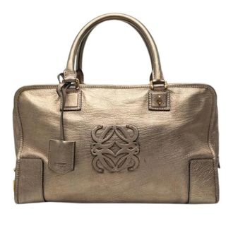Loewe Pre-owned Amazona Handbag - - Pre-owned - Damen - Beige - ONE SIZE